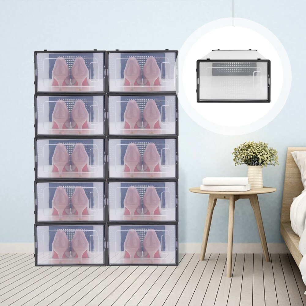 1pc Household Clamshell Shoe Box Transparent Thick... – Vicedeal