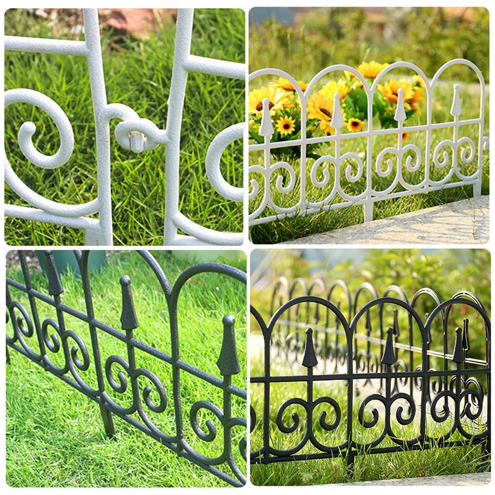 5Pcs Garden Border Decorative Fence Edging Outdoor... – Grandado