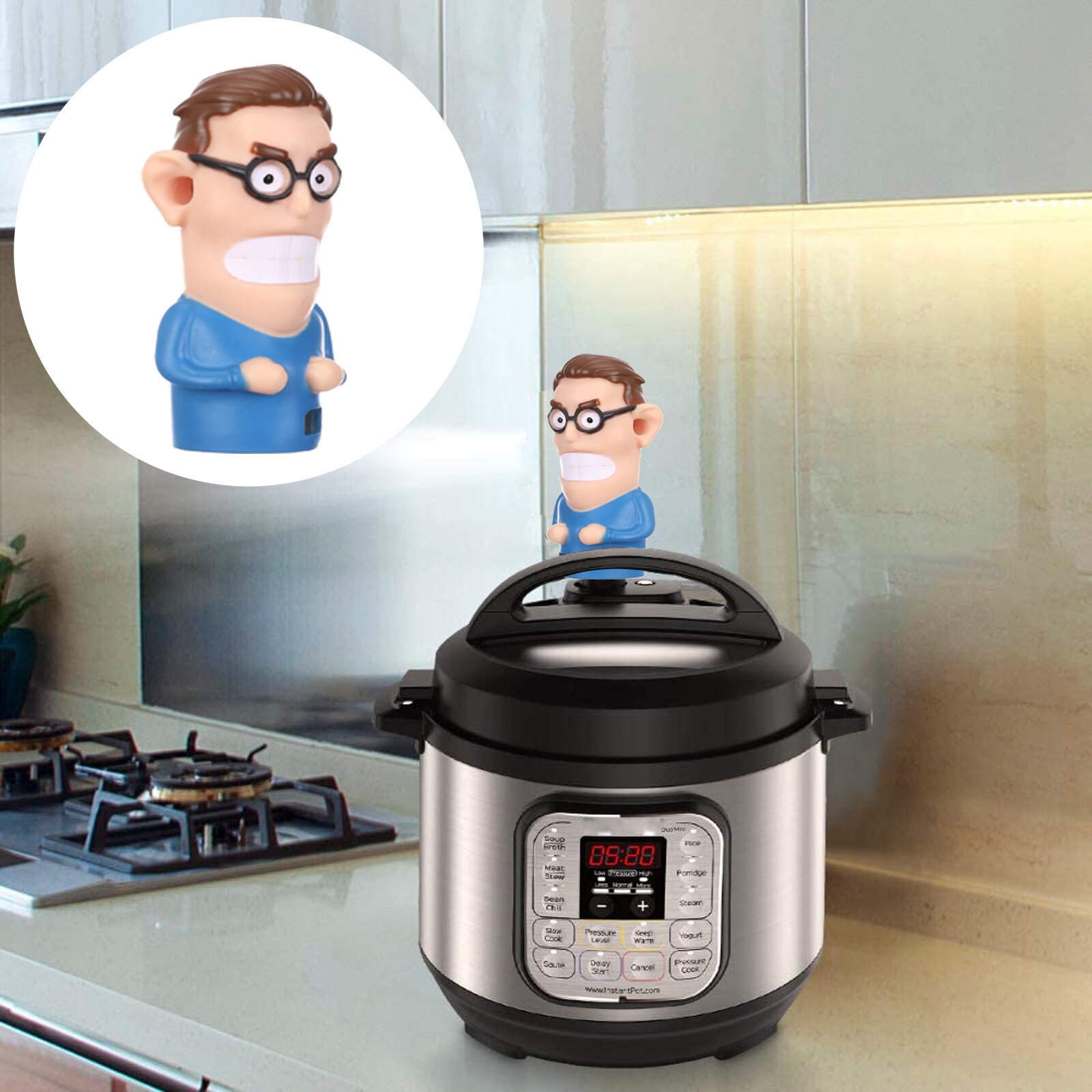 Creatieve Cartoon Patroon Vuurspuwende Stoom Diver... – Vicedeal