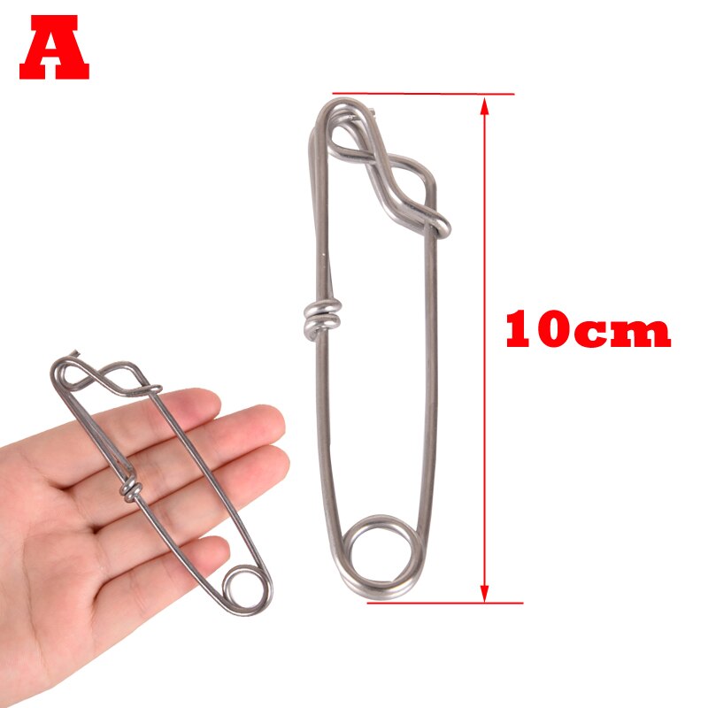 1Pcs Zee Vissen Snap Rvs Vissen Wartels Vissen Lok... – Vicedeal
