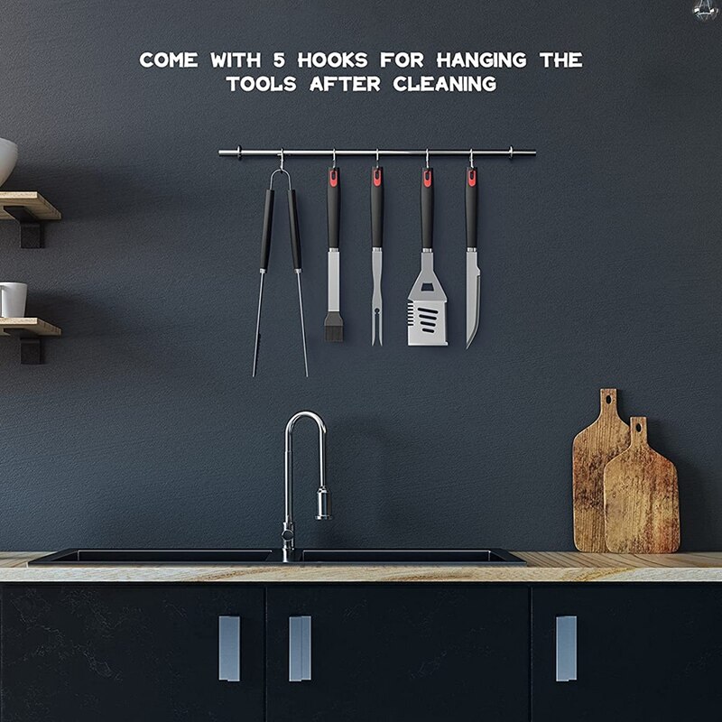 Retail 20PCS BBQ Grilling Tool Set Extra Thick Sta... – Grandado