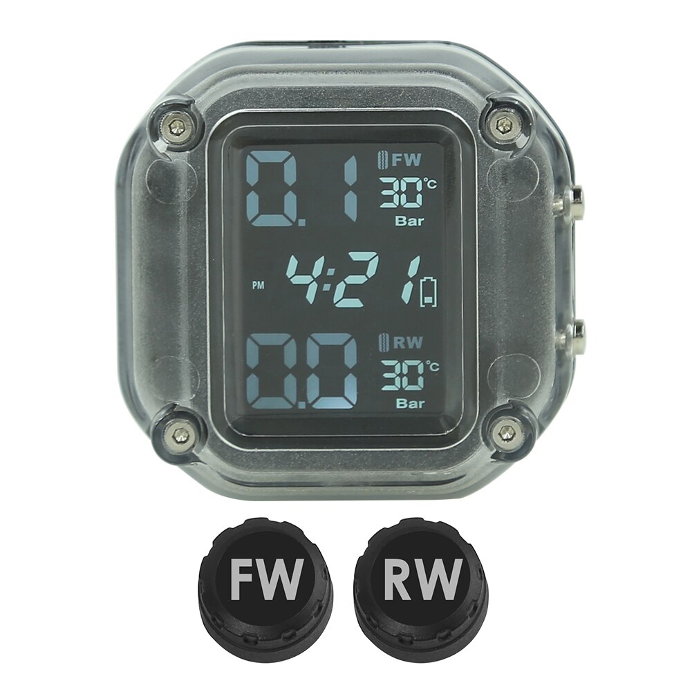 Waterdichte Bandenspanningscontrolesysteem Motor 2... – Vicedeal