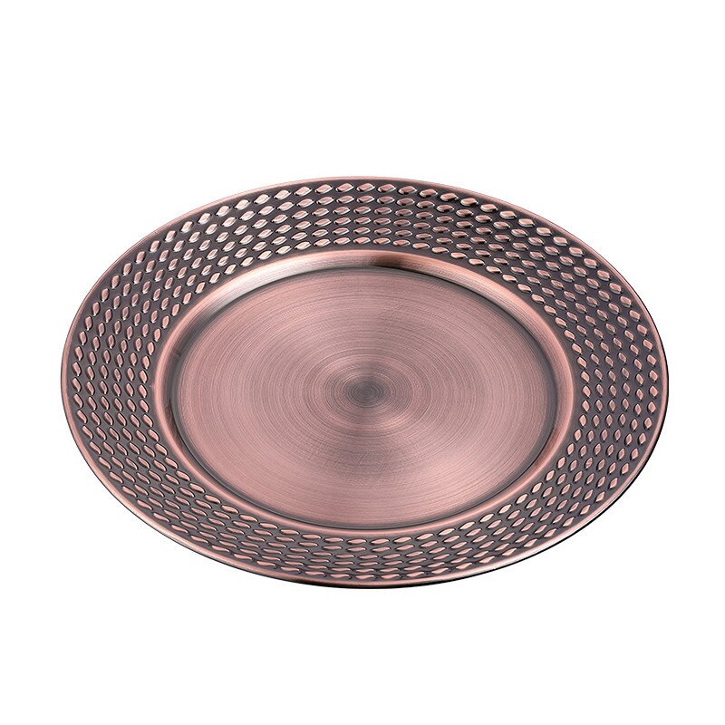 BENBU Stainless Steel Plating Dinner Plates Thanks... – Grandado