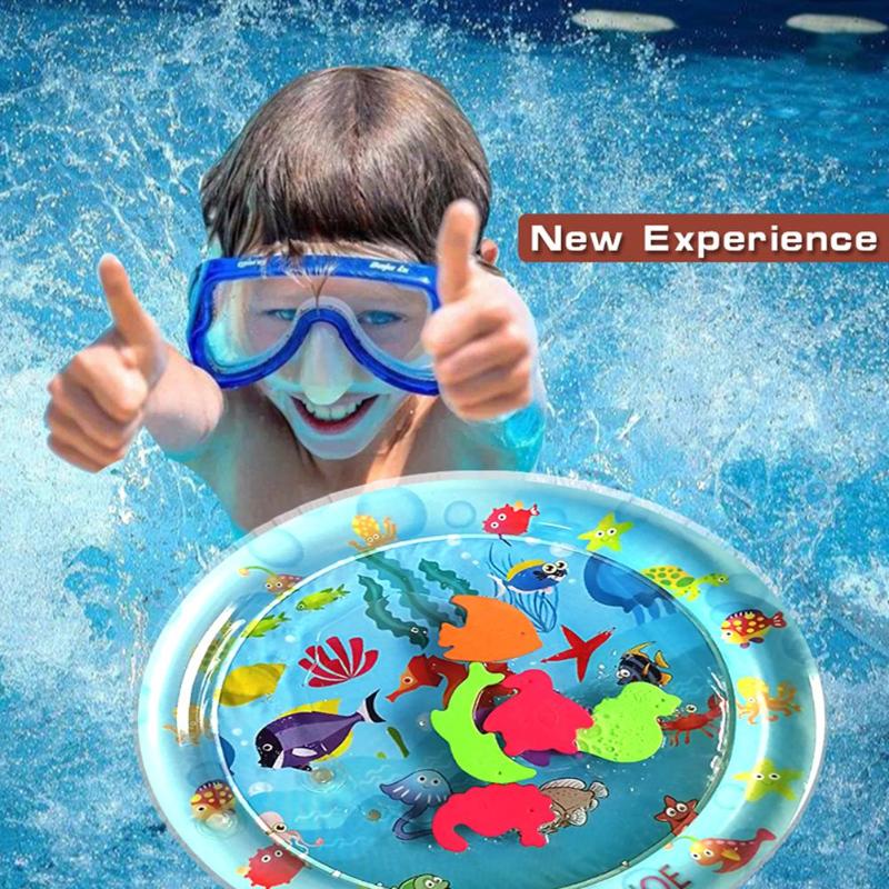 Baby Kids Water Play Mat Inflatable Thicken PVC In... – Grandado