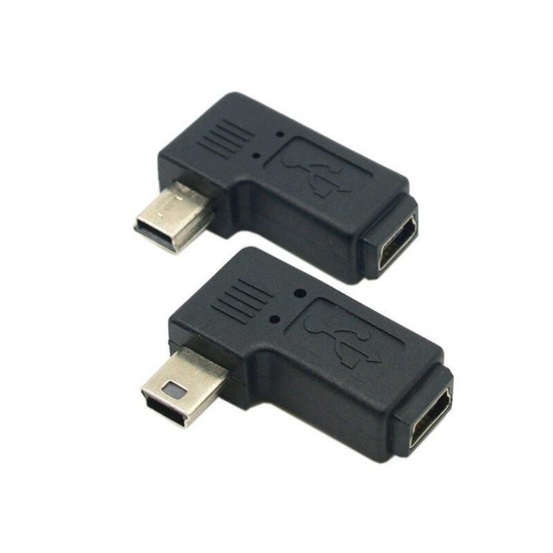 Mini USB 5 Pin Male to Female Extension Adapter 90... – Vicedeal