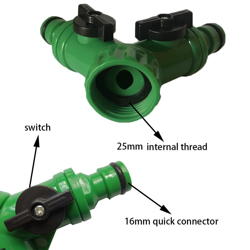 1 Piece 3/4'' Plastic Y Hose Splitter Garden Water... – Grandado