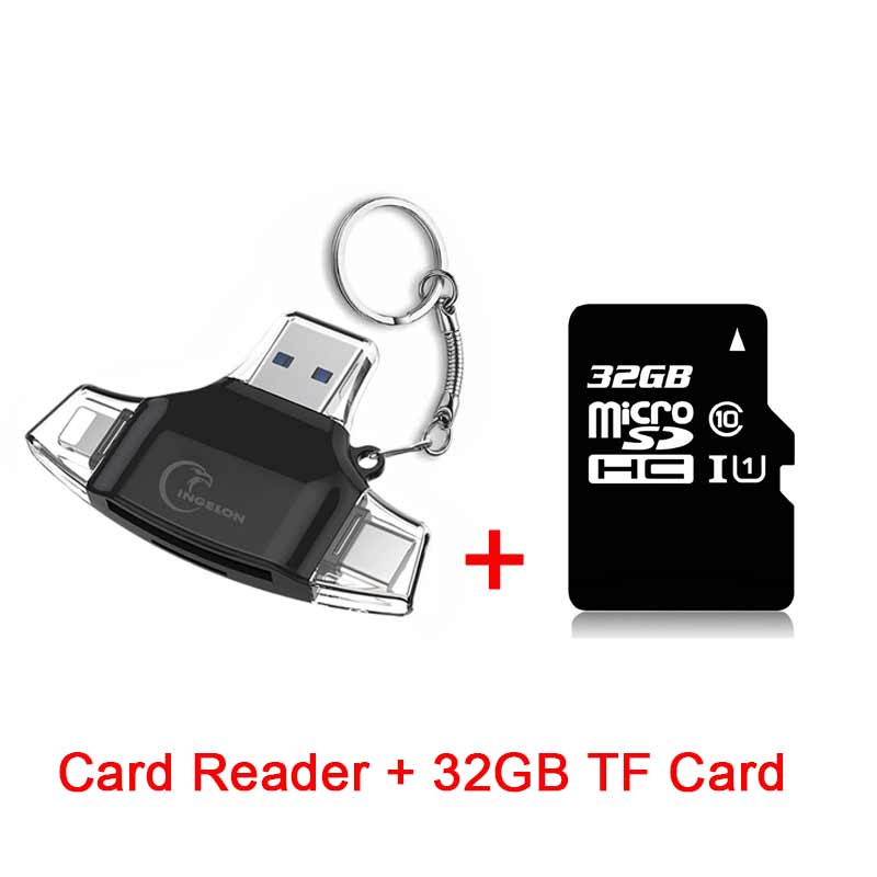 Sd-kortleser 4 in 1 microsd-adapter xqd idragon ko... – Grandado