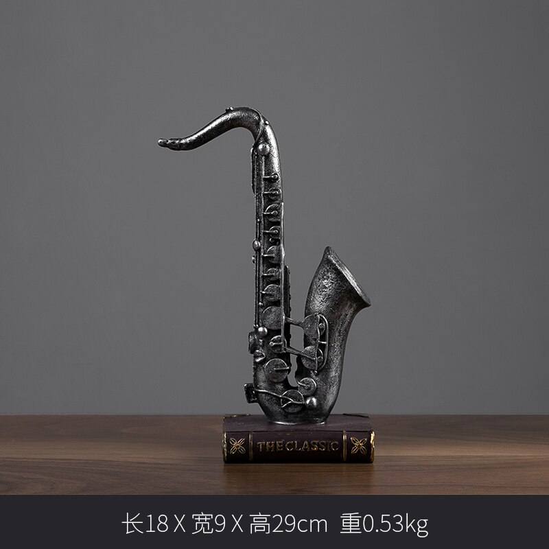 Music Theme Violin Resin Crafts Statue Sculpture H... – Grandado