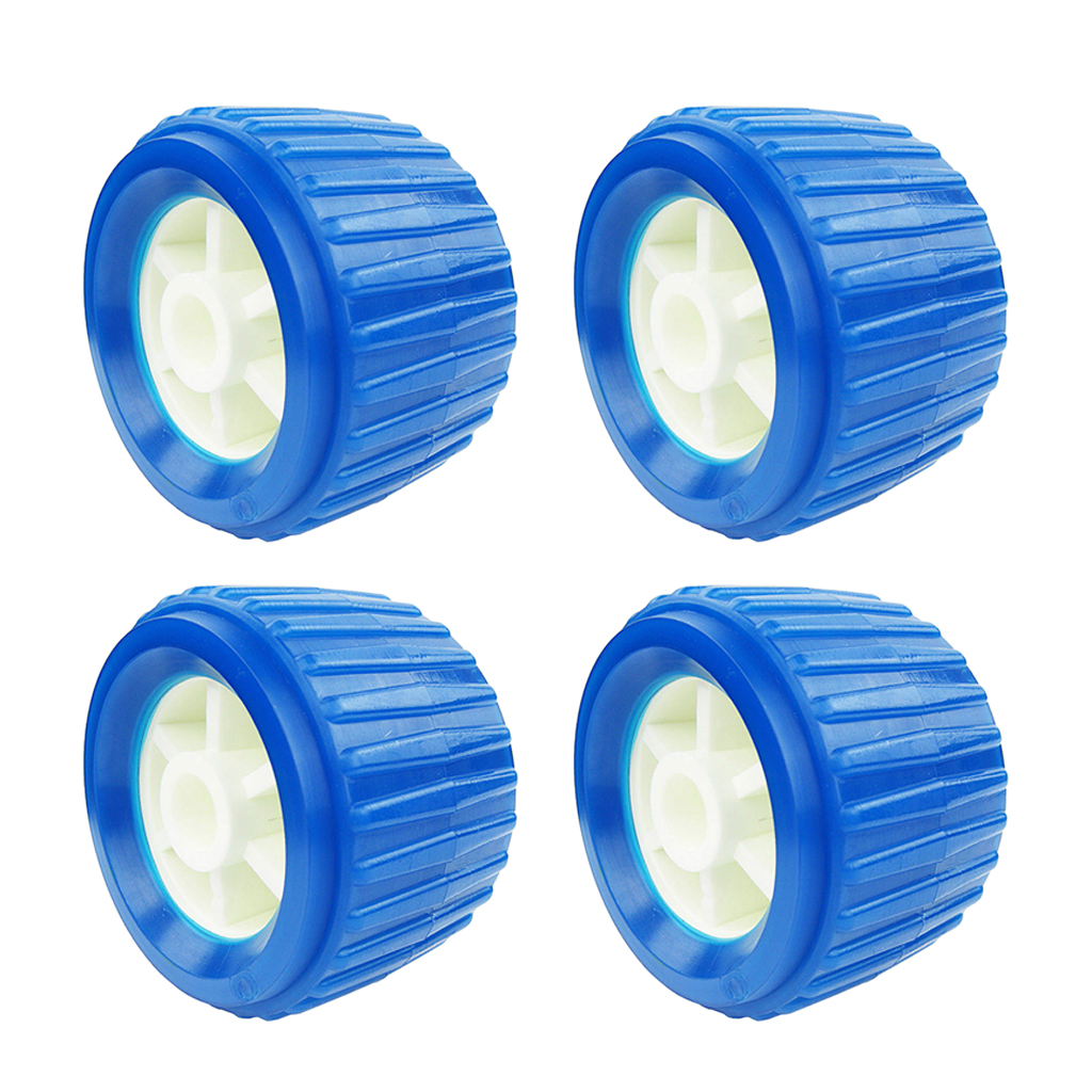 1/2/4PCS Marine Boat Ribbed Wobble Roller Boat Tra... – Grandado