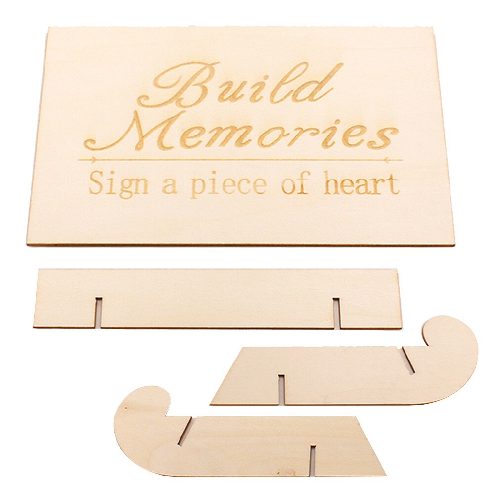 Hearts Pendant Wear Resistant Guest Book Signature... – Grandado