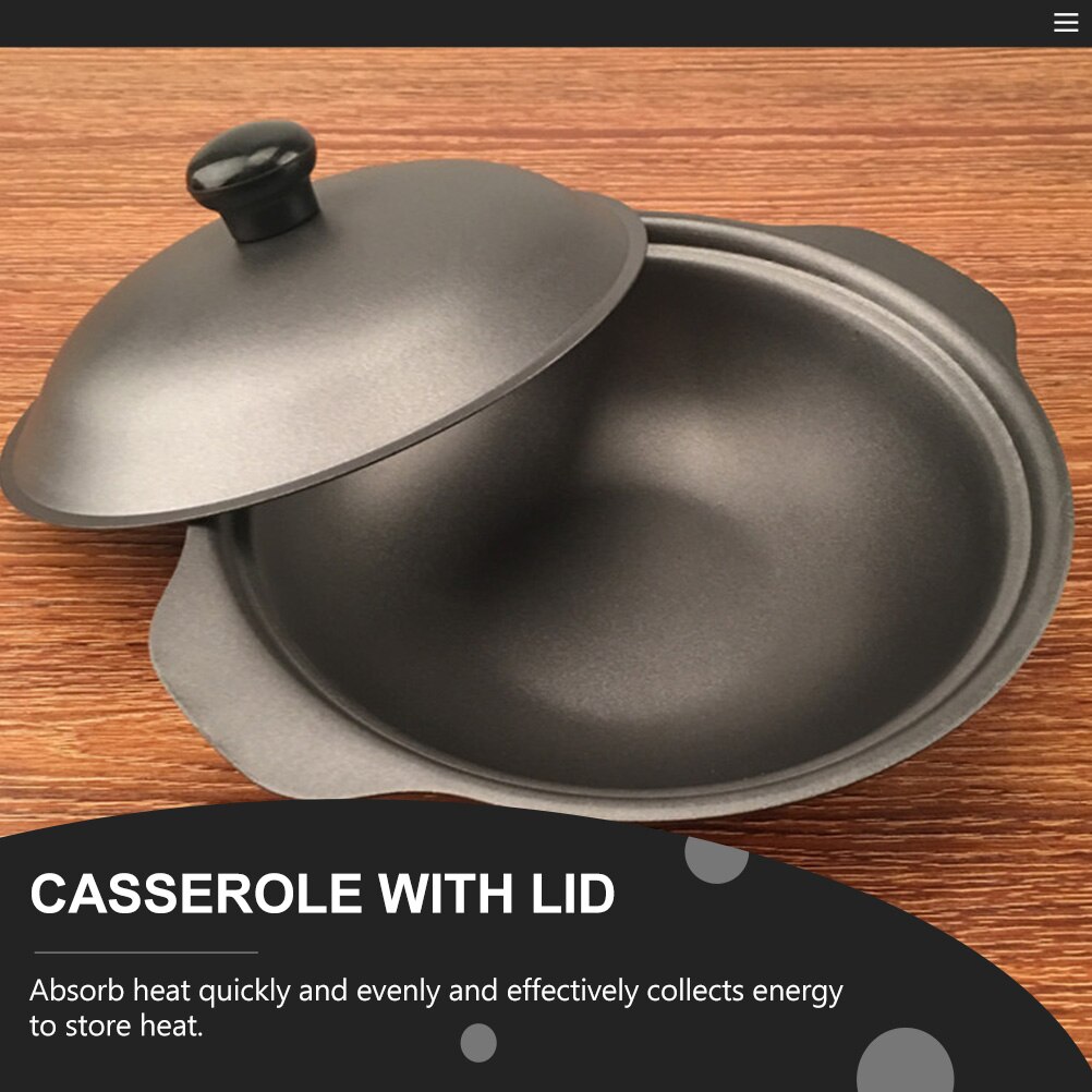 1 Pc -resistant Cast Iron Small Pot Clay Pot Rice ... – Vicedeal