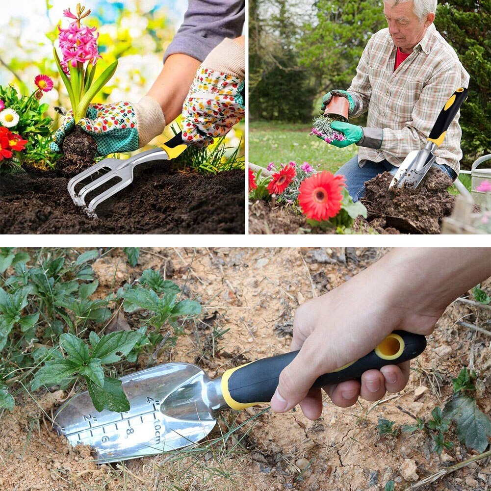 5PCS Gardening Tools Set Non-Slip Hand Tool With T... – Vicedeal