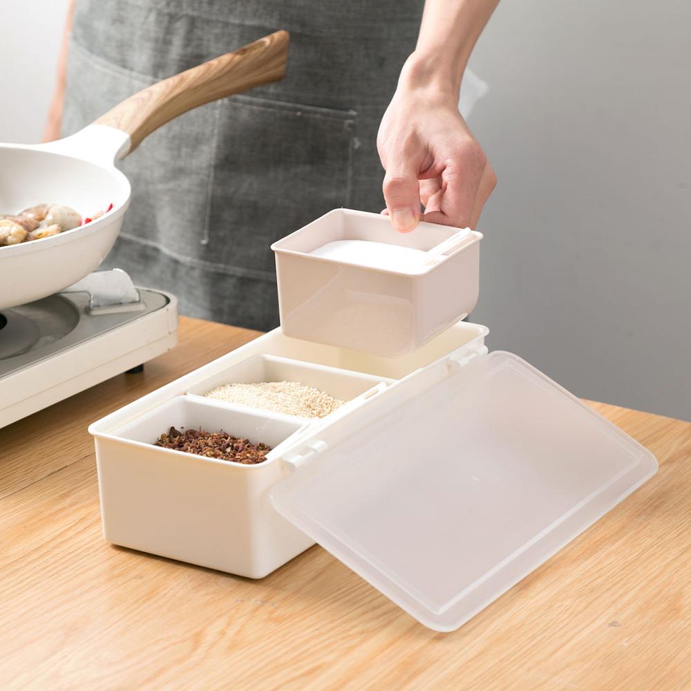 Spice Jar Seasoning Box Spice Container Case Set S... – Grandado