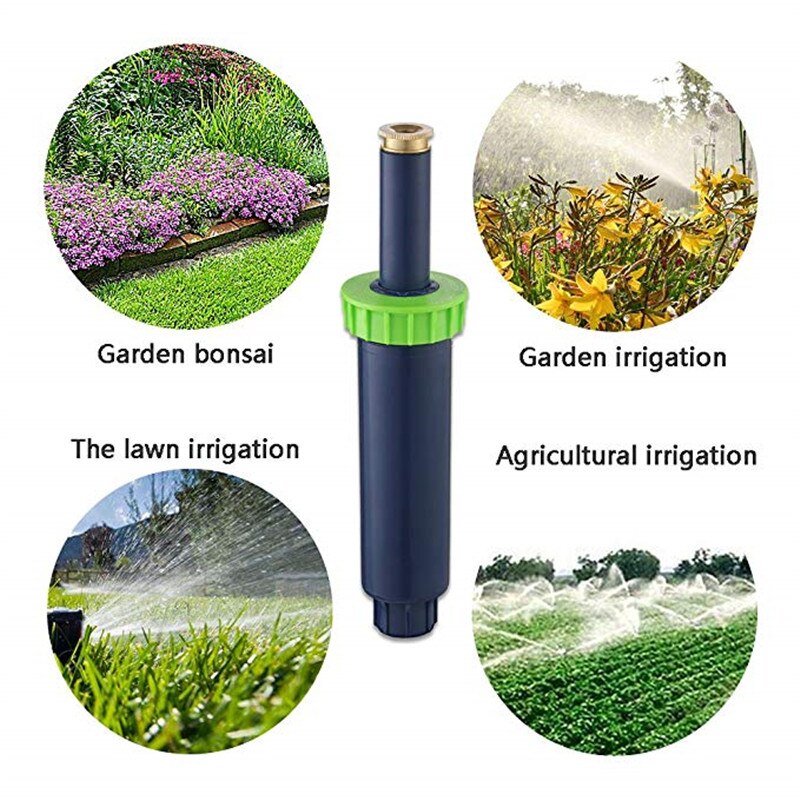 FIRMOR 4inch Pop-up Sprinklers with Brass Nozzle H... – Grandado