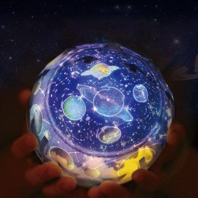 Revolving starry sky romantic projection lamp inst... – Grandado