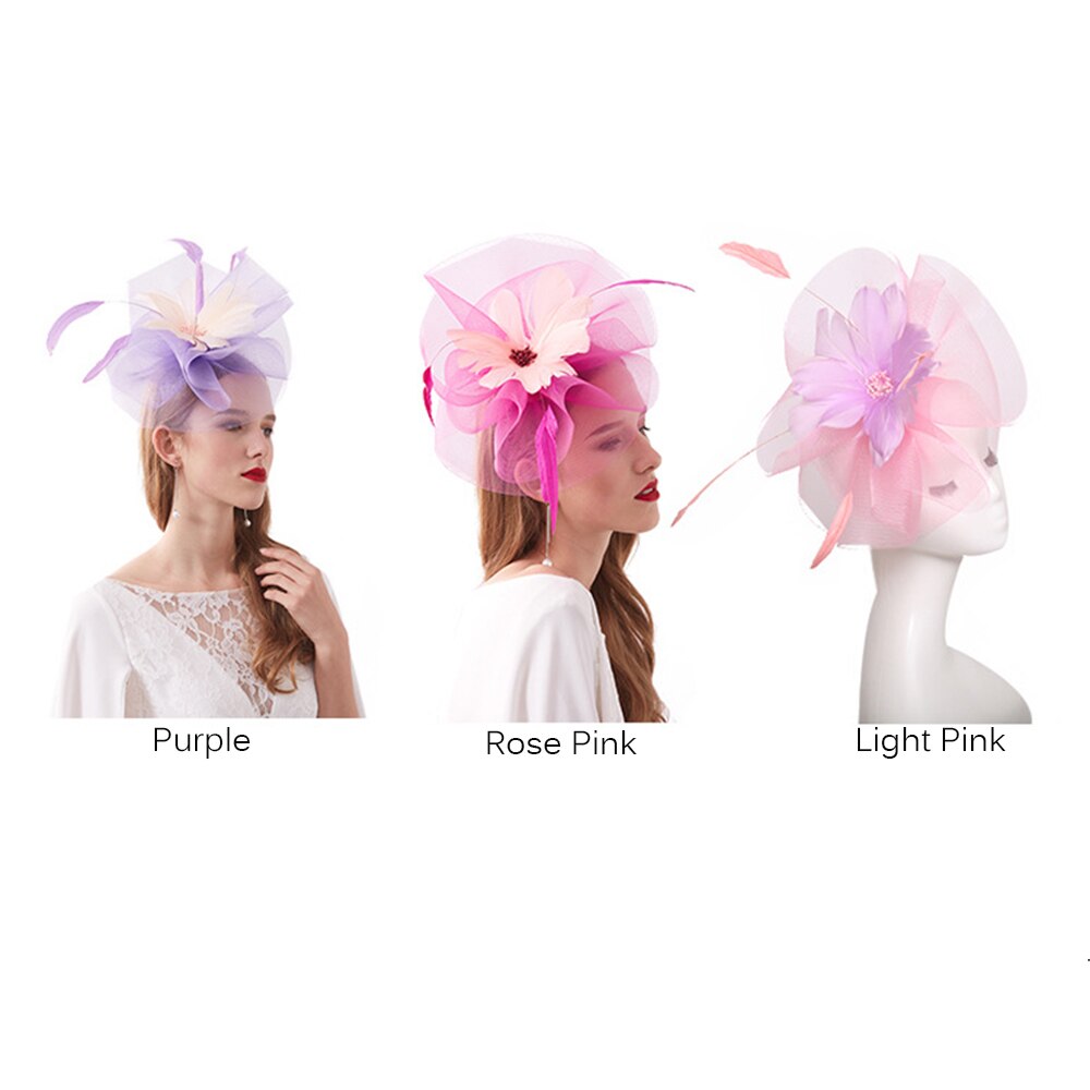 FS 2022 Organza Church Hats For Women Summer Ladie... – Grandado