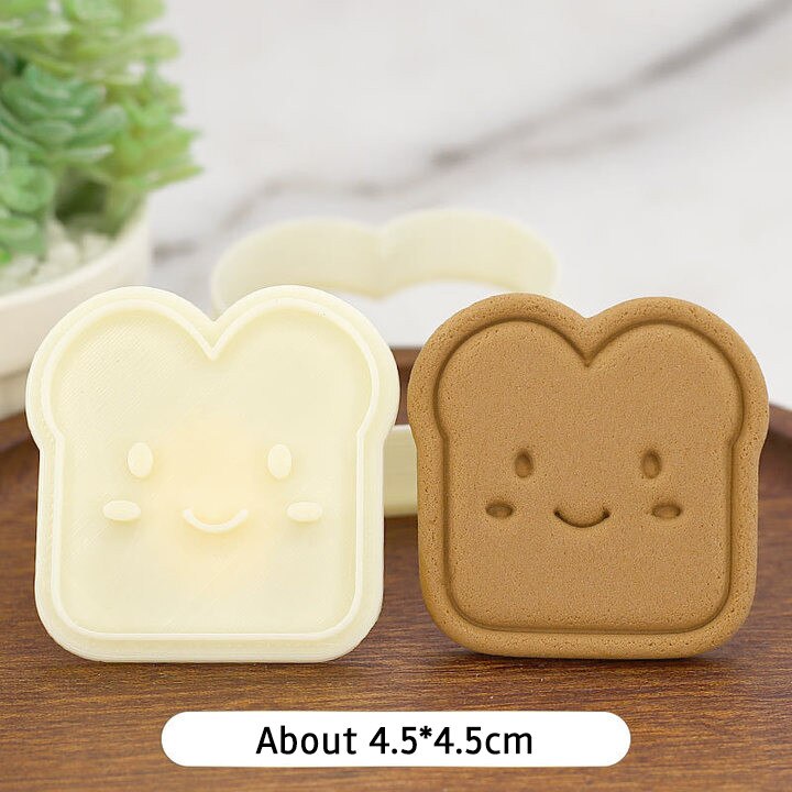 Small Toast Cookie Mold Cartoon Household Baking D... – Vicedeal