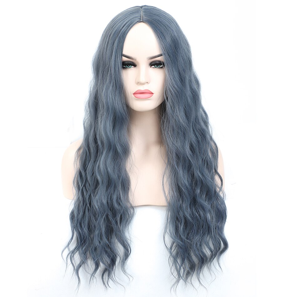 Rosa Star Body Wavy Synthetic Wigs For Women Middl... – Vicedeal