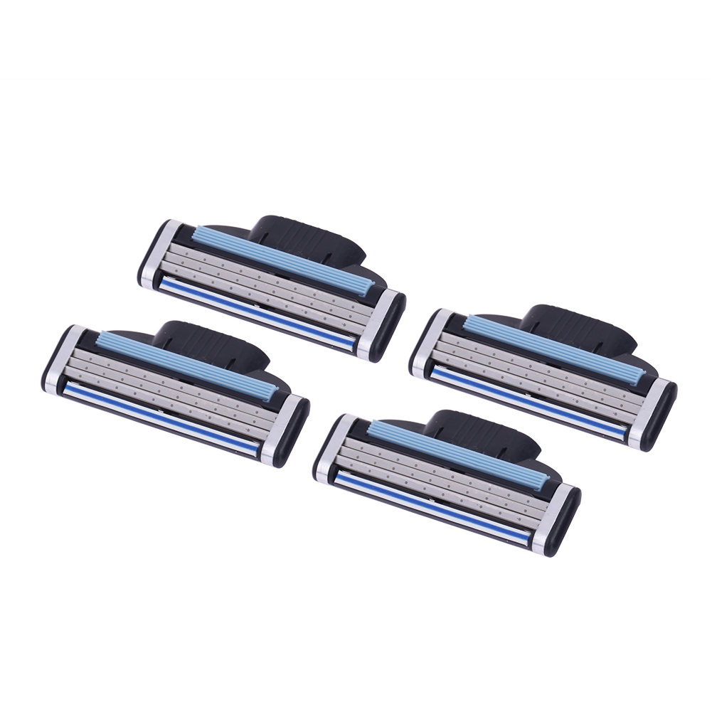 60-8PCS Men's Shaver Replacement Shaver Head Safet... – Grandado