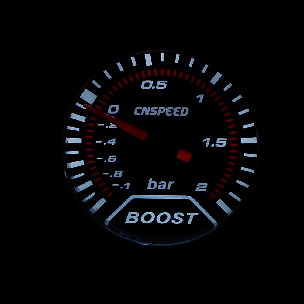 Cnspeed 2 " 52mm 12v bil auto turbo boost gauge -... – Grandado