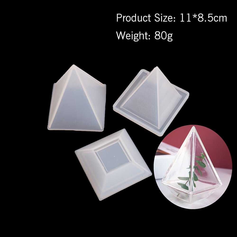 15cm pyramid Large Resin Silicone Molds for DIY Je... – Grandado