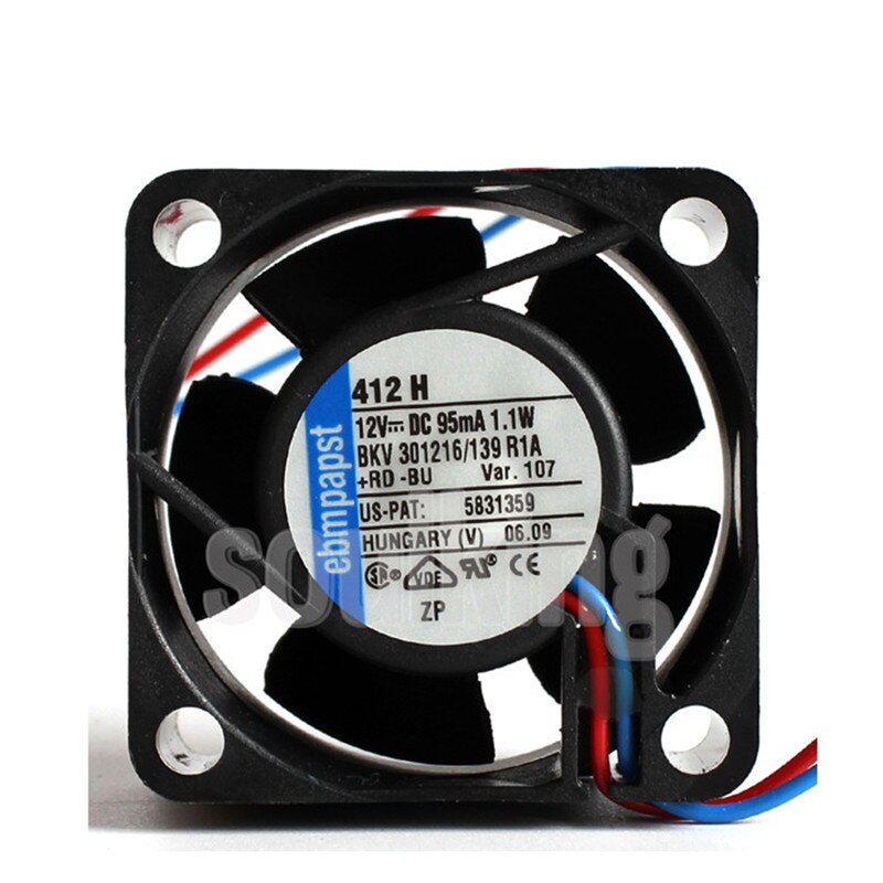 412H 4020 12V 95mA 1.1W small silent fan 6months W... – Vicedeal