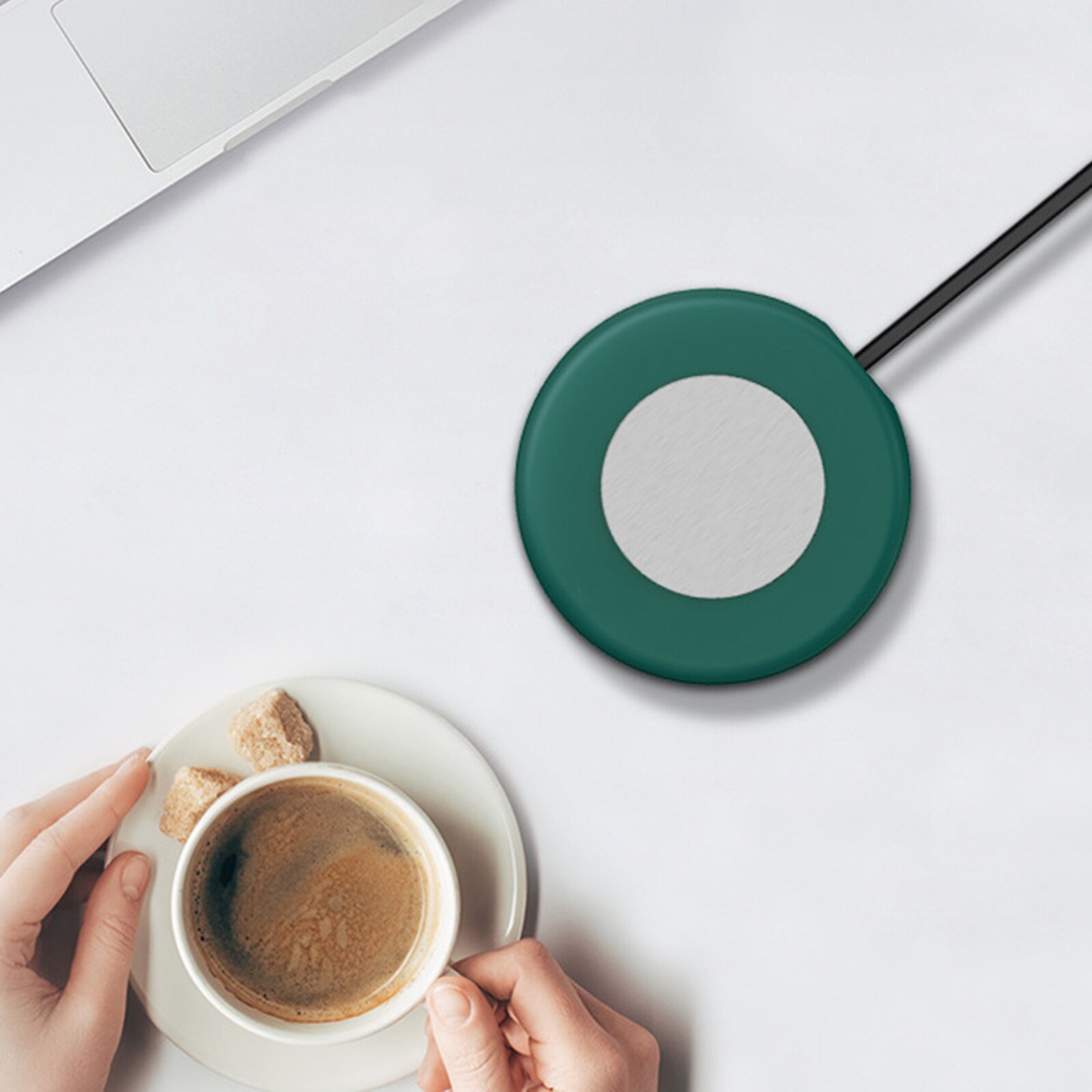 USB Heating Cup Pad Diameter 11cm Heating Coaster ... – Grandado