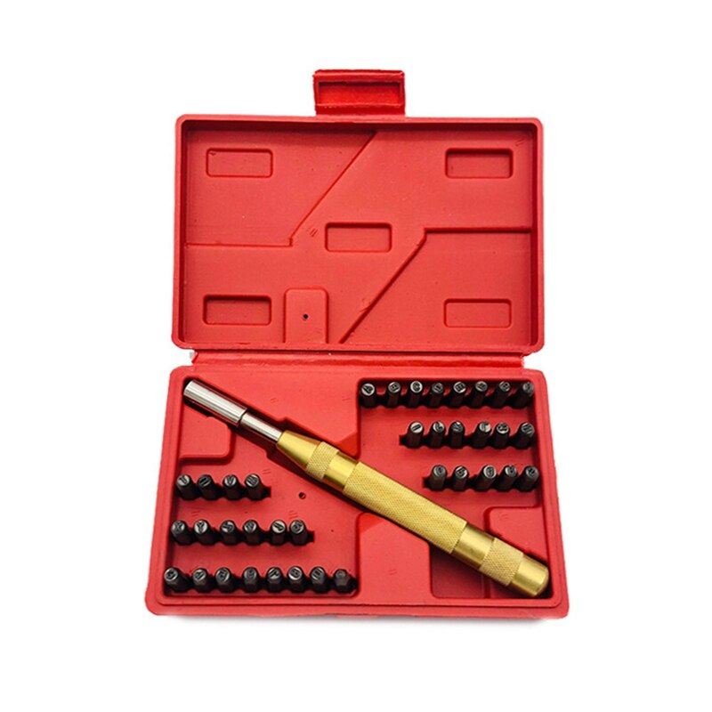 38Pcs 3Mm Metalen Letter Aantal Lederen Stempelen ... – Vicedeal