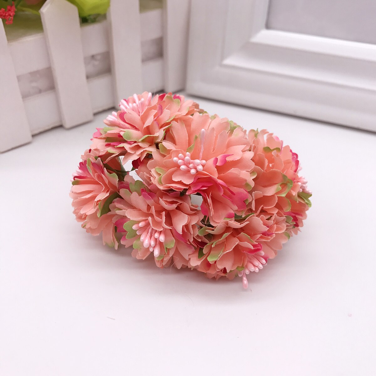 Marigold 6pcs/bunch 3.5cm mini daisy flower bouque... – Grandado