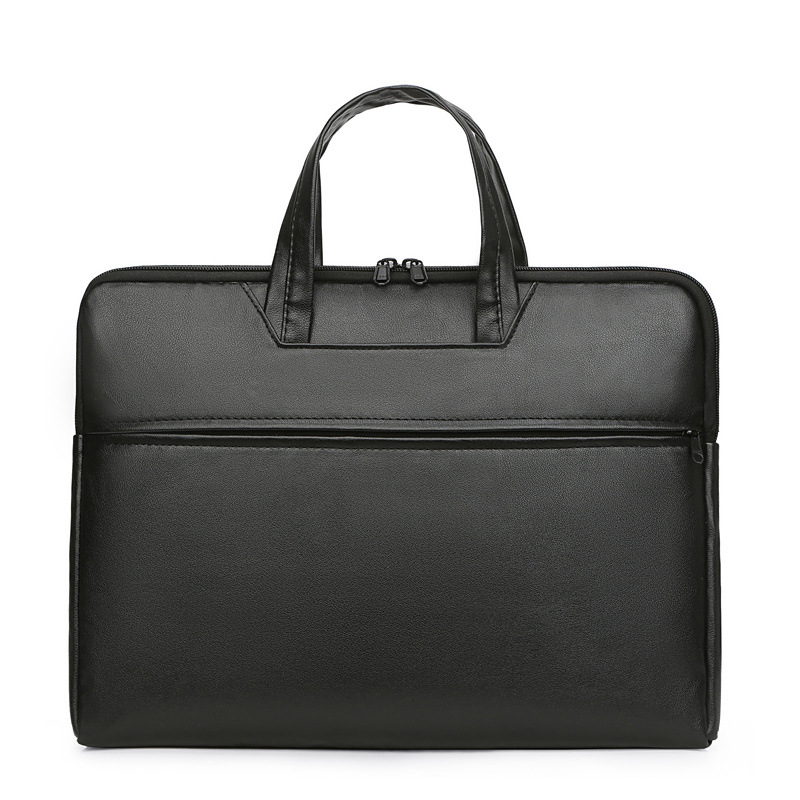 Simple Business Briefcases For Unisex Solid Color ... – Grandado