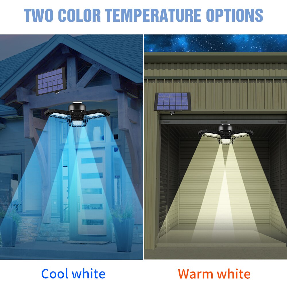 Solar LED Bulb 60W 80W Outdoor LED Solar Power Lig... – Vicedeal