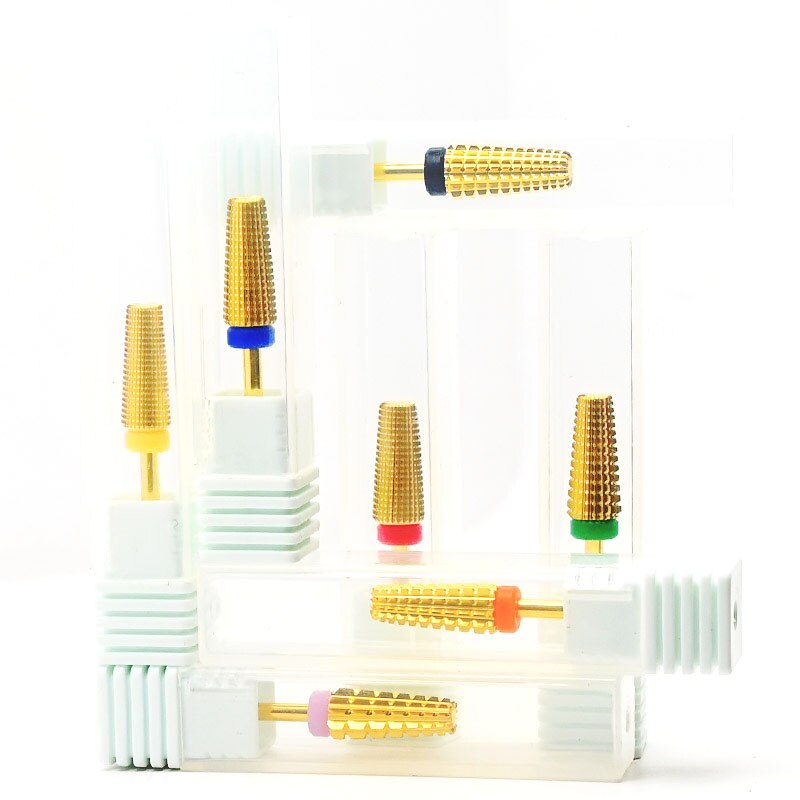 Xf-Xc Tornado Bit (5 Manieren) nail Carbide-Goud V... – Grandado