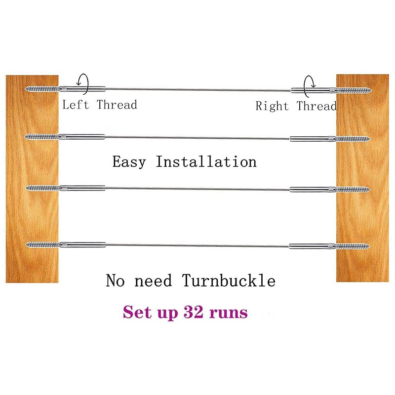 32 Pairs Swage Lag Schroeven Links & Rechts Voor 1... – Grandado