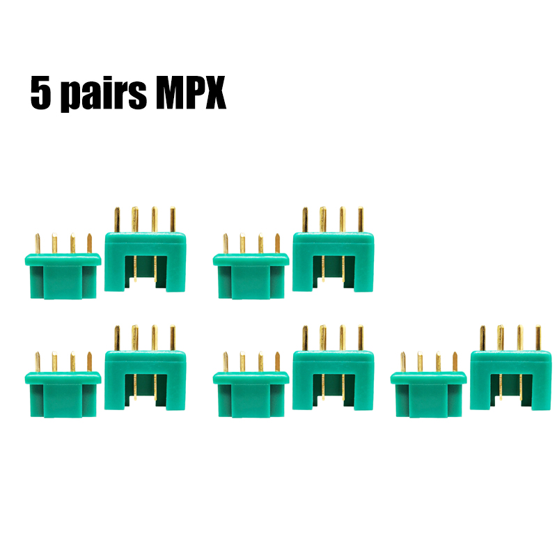 5-100Pcs MPX Multiplex Connector Male Female Plug ... – Grandado