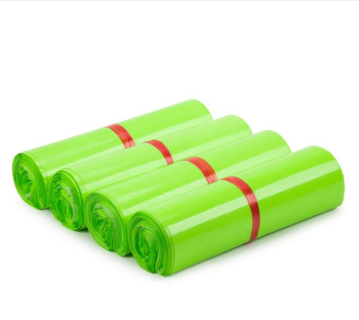 100pcs Light Green Courier Bags Self-Seal Adhesive... – Vicedeal