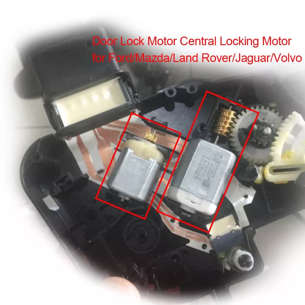 2 paar Türschloss Motor- Zentralverriegelung Motor... – Grandado