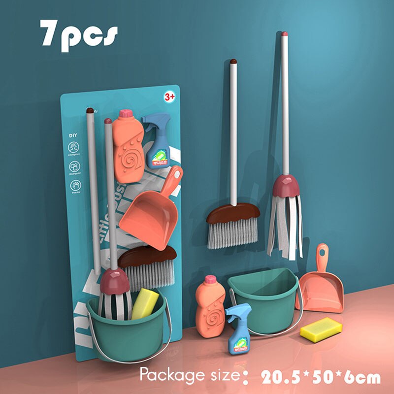 Kids Cleaning Toys Children Cleaning Home Set Trai... – Grandado