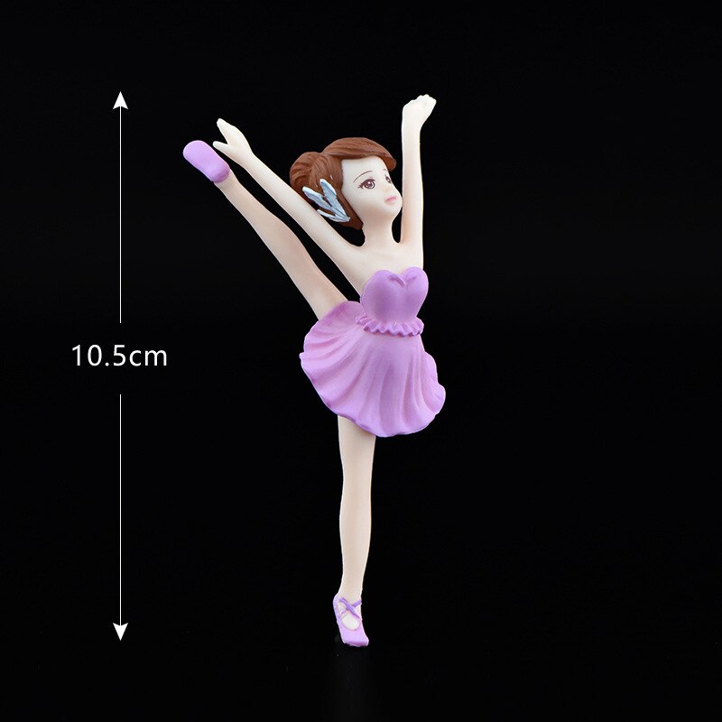 Fairy Figure Home Decor Miniature Dancing Girl Fig... – Grandado