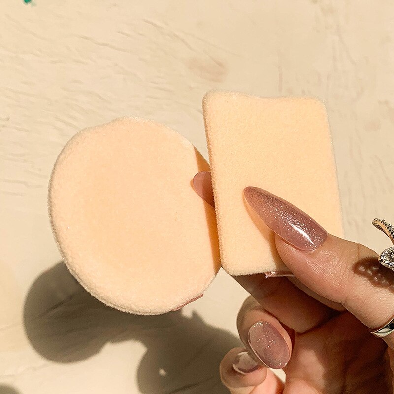 1 pc Round Square Shape Facial Face Body Powder Fo... – Grandado