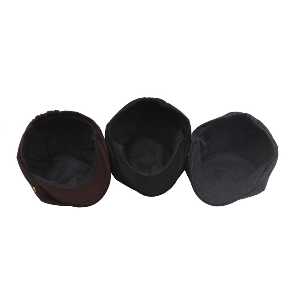 Cool Men Beret Beanie England Gentleman Style Wool... – Vicedeal