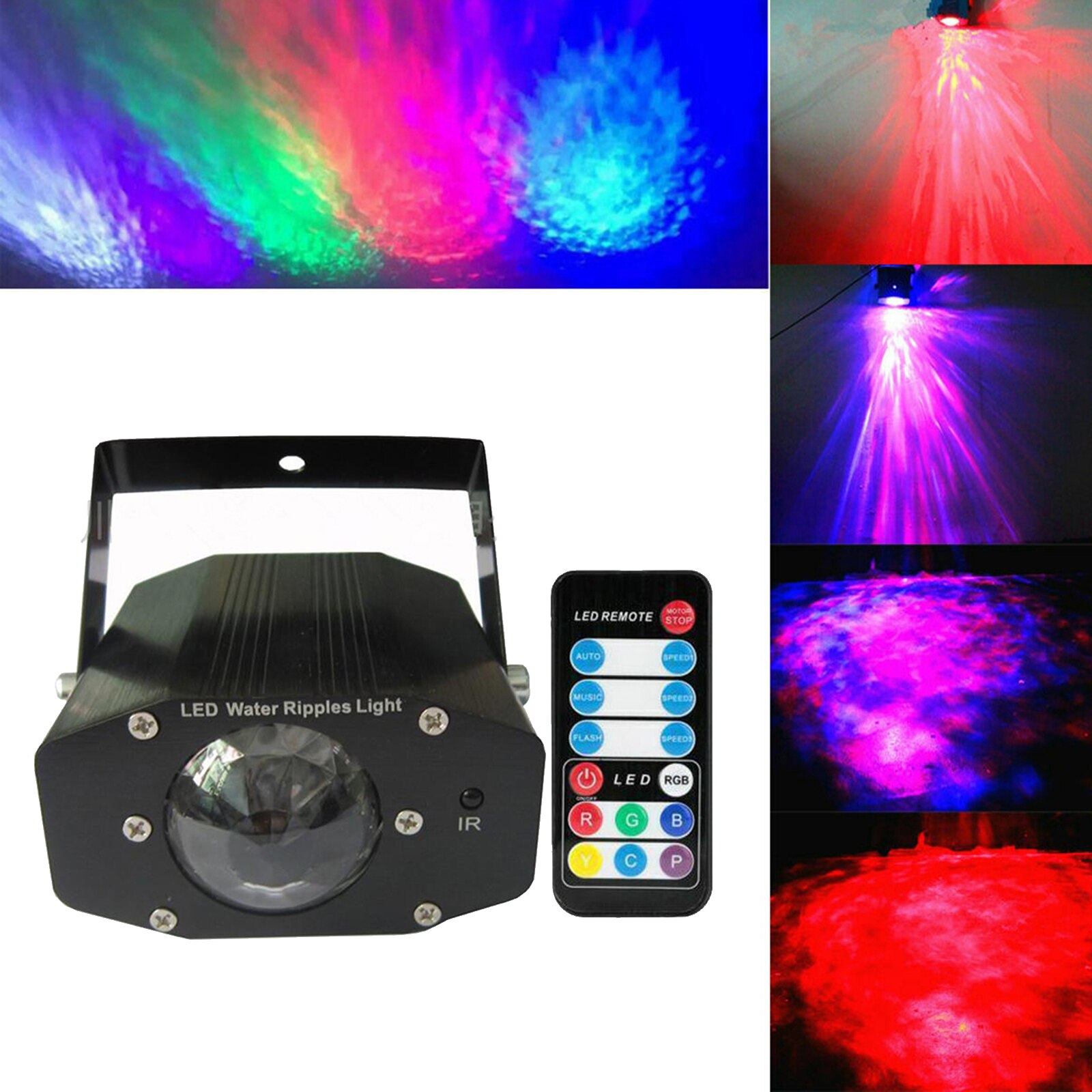 Mini LED Disco Ball Light Lights Bulb Rotating DJ ... – Grandado