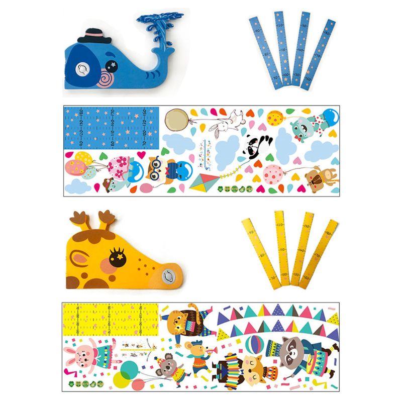 EVA Giraffe Growth Chart Graduated Ruler for 3D He... – Grandado