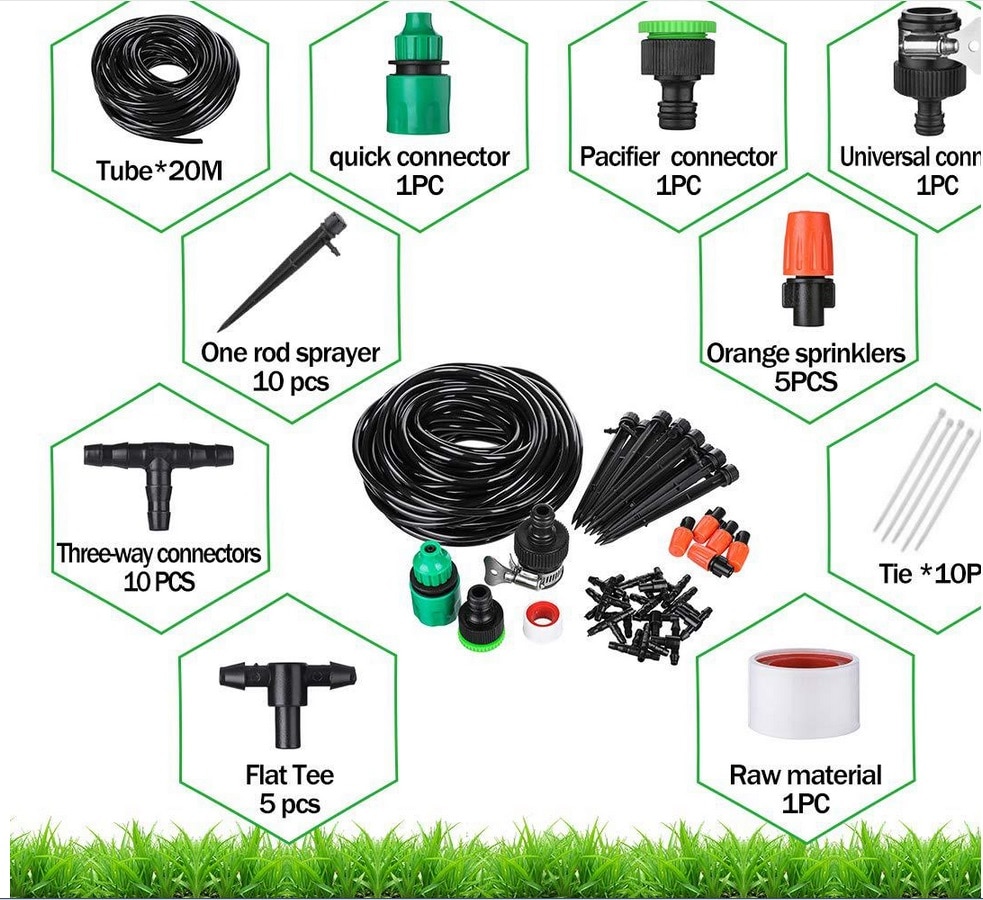 DIY Garden Water Intelligent Irrigation Kit Set Ou... – Grandado