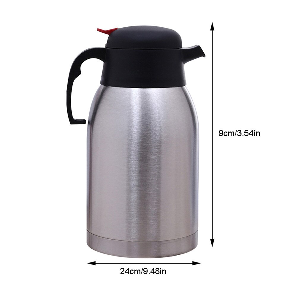 Handle Durable Hotel Coffee Kettle Jug Tea Pot Lar... – Grandado