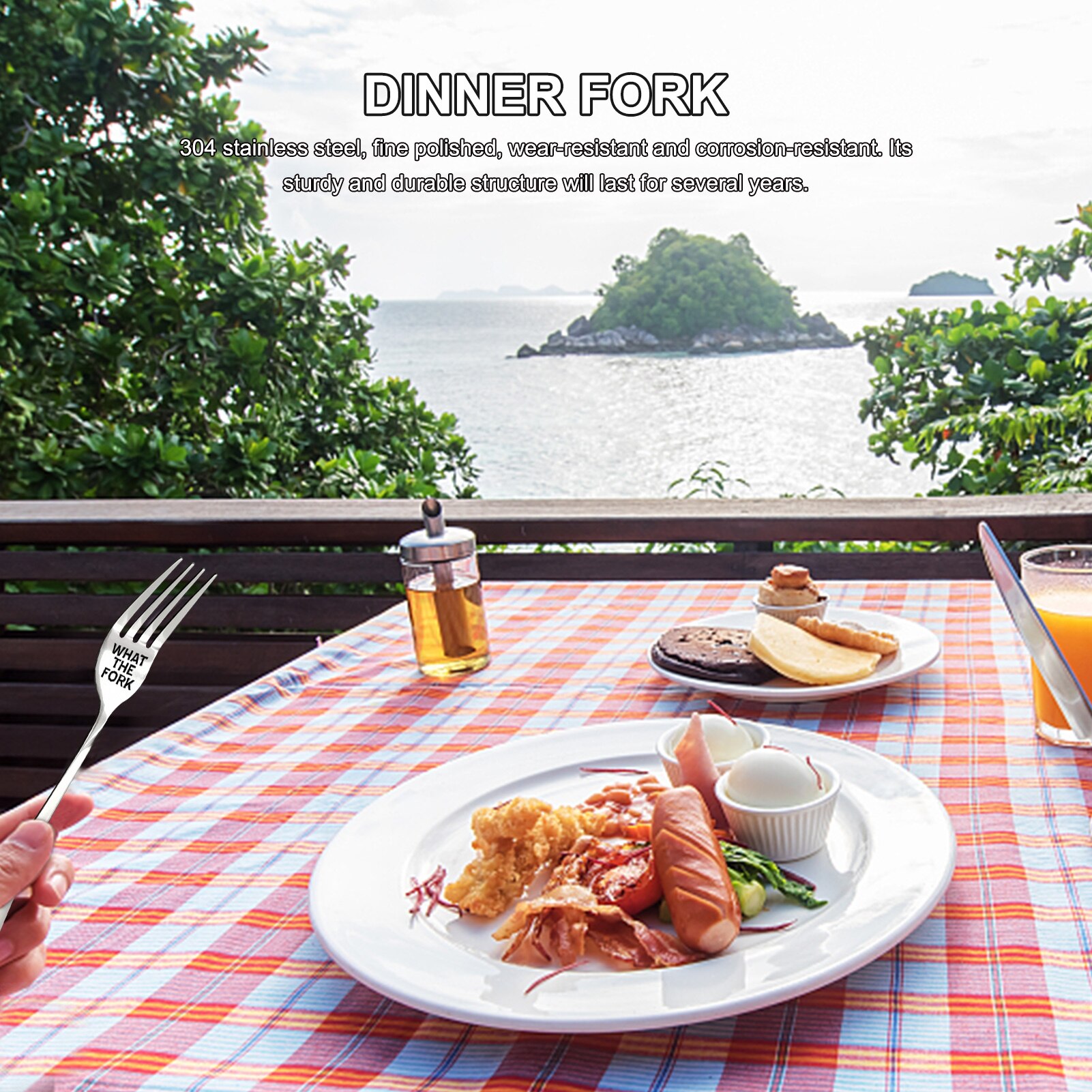 Dinner Fork Fruit Tea Fork Stainless Steel Fork Di... – Vicedeal