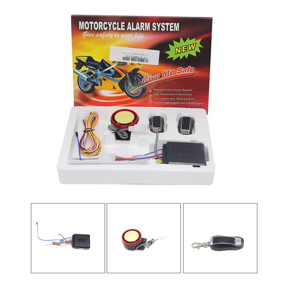 ZS MOTOS 12V 125db Motorcycle Bike Anti-theft Horn... – Vicedeal