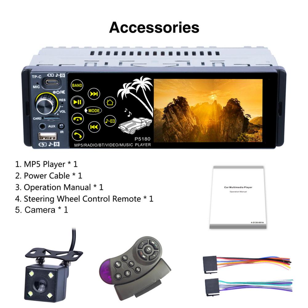 Car MP5 Player 3.8 Inch IPS Capacitive Touch Scree... – Vicedeal