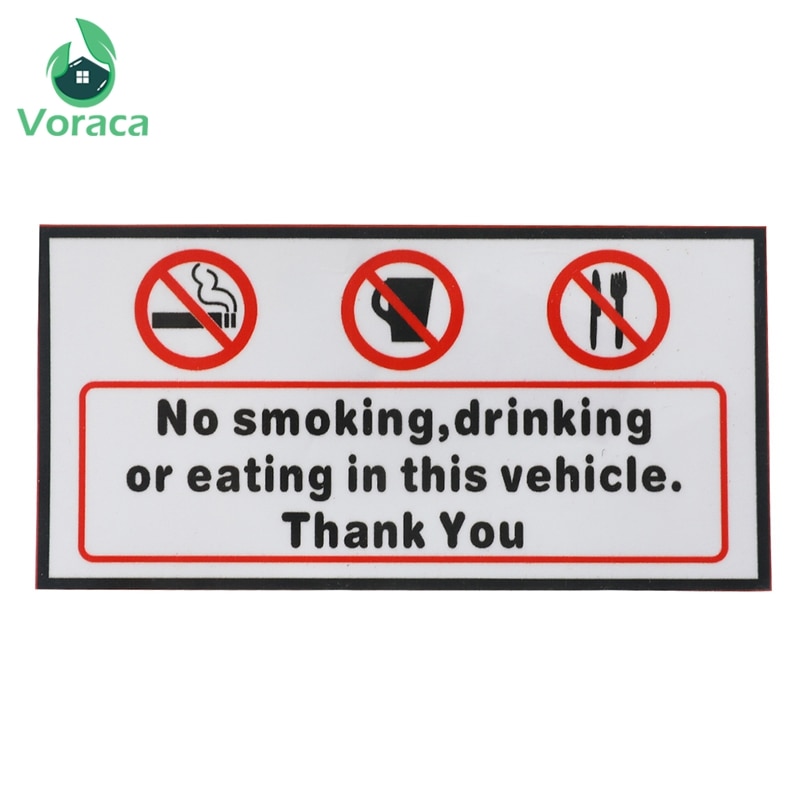 1/5/10pcs Set No Smoking Vehicle Signs Wall Door S... – Vicedeal