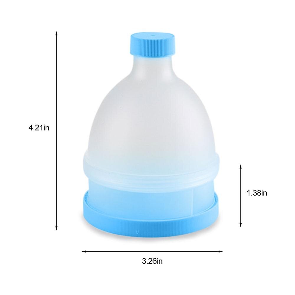 Portable plastic protein powder box 2 in 1 contain... – Grandado