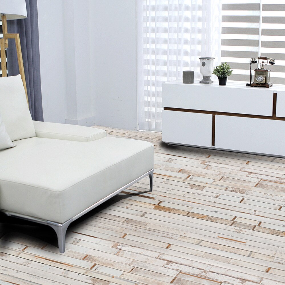 Self Adhesive Floor Tile Wood Sticker DIY Living R... – Grandado